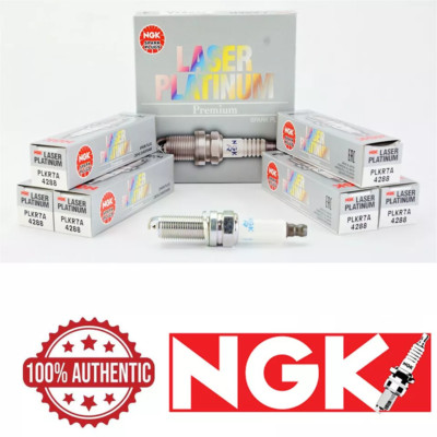6x Pre-Gapped Spark Plugs NGK Laser Platinum Resistor 4288 for Mercedes ...