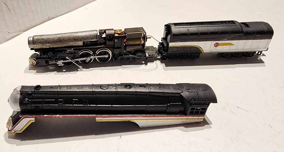 Con-Cor N Scale The Valley Flyer Passenger Set Santa Fe #008506 | eBay