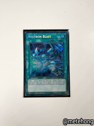 1x Yu-Gi-Oh! Neutron Blast LCKC-EN041 1st Edition Secret Rare NM | eBay ...