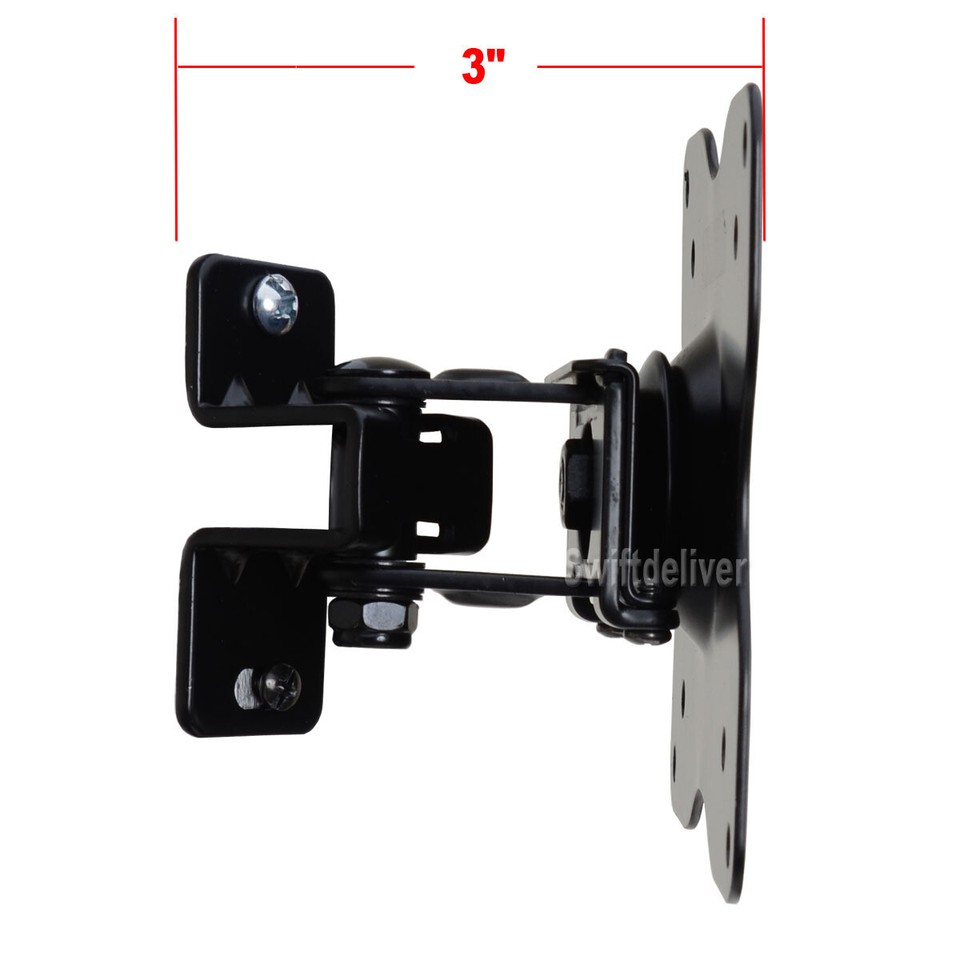TV Monitor Tilt Wall Mount Bracket for most LG Vizio 24" 26 27 28 29 32 ...