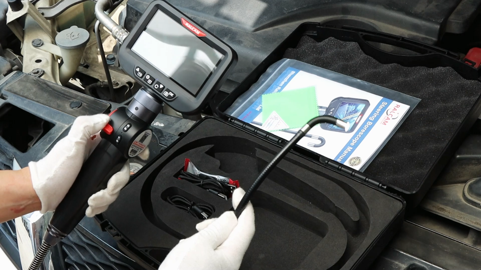 RALCAM Articulating Borescope 2-Way 180° 6.2mm Endoscope Camera 2M Semi Rigid | eBay