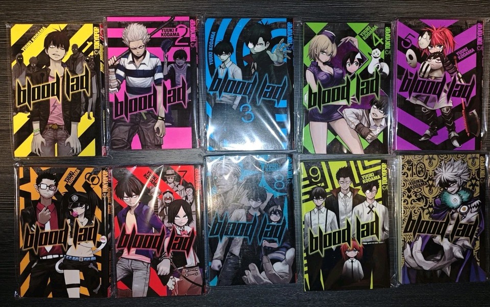 Manga Blood Lad Band 1-17 + Blood Lad Brat 1-2 in 1. Auflage | eBay.de