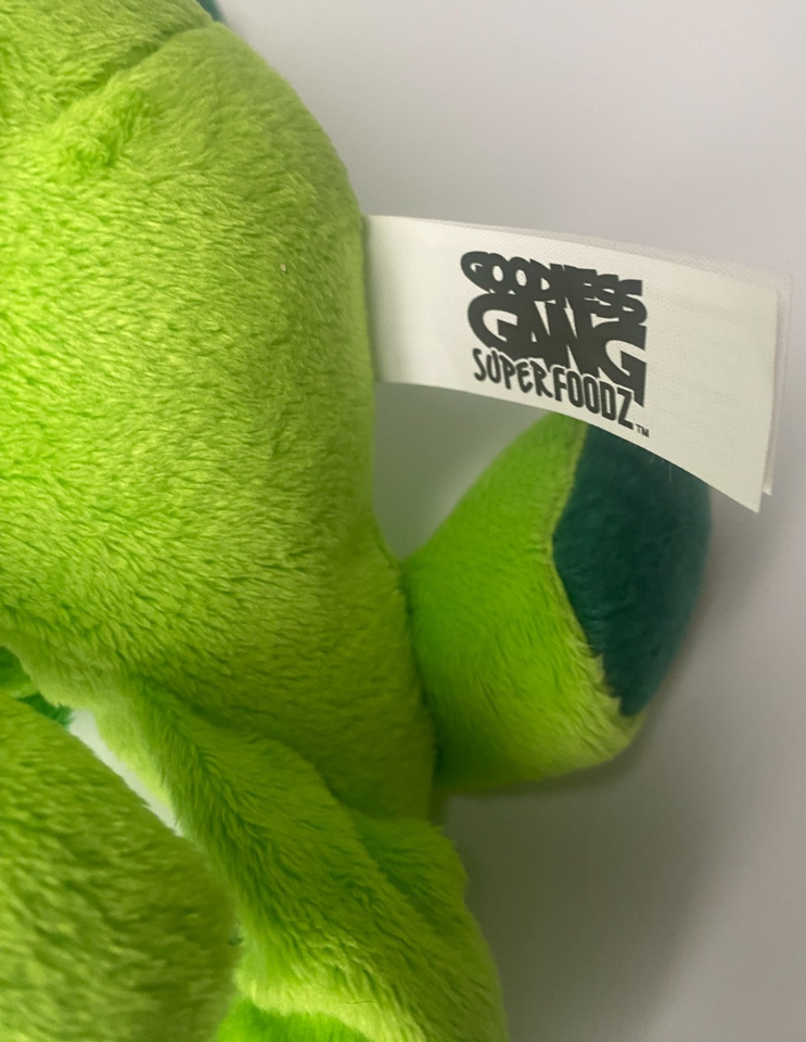 Goodness Gang SuperFoodz Peter Pea Runner Bean Plush Soft Toy ...