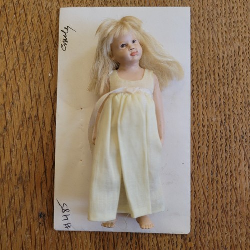 Artisan Miniature Dollhouse Sculpted "Emily" by Susan Scogin . 485/500 ...