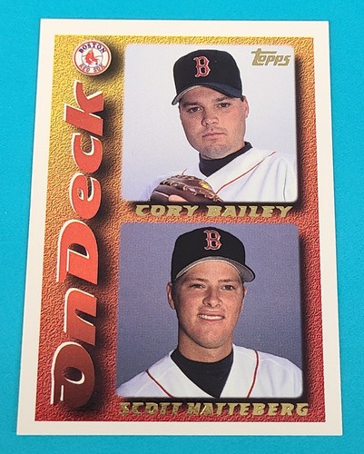 1995 Topps On Deck #632 Cory Bailey / Scott Hatteberg Red Sox BASEBALL ...