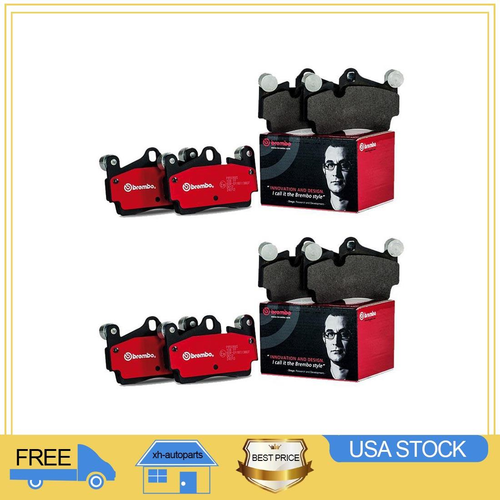 Front & Rear High Performance Ceramic Brake Pads Set For 2016-2018 Q3 ...