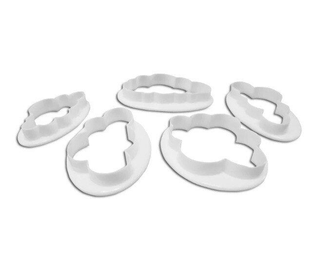 Set Cloud Cutters cookie cutter cake topper | eBay