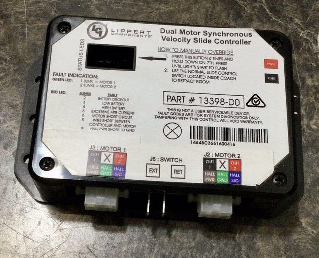 Lippert 13398-c2 SCHWINTEK 211852 C2 RV Slide-out Wall Slide Control ...