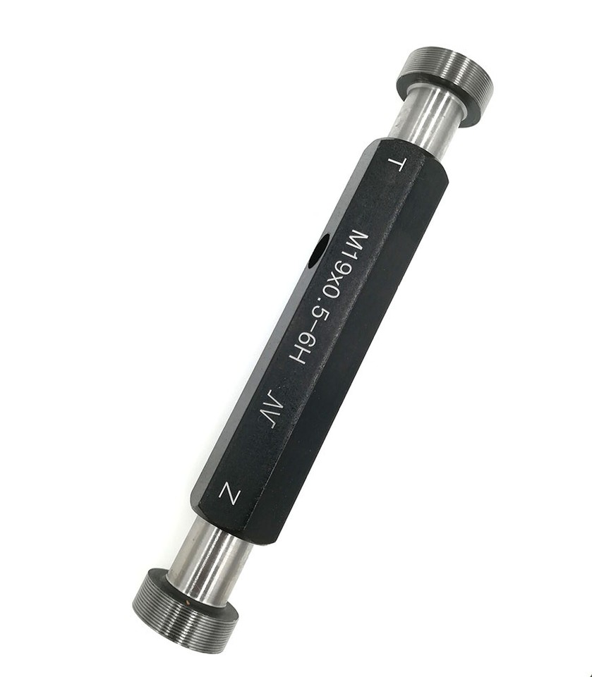 M19 X 0.5 6H Thread Go and NoGO Double Ends Thread Gauge Metric Thread ...