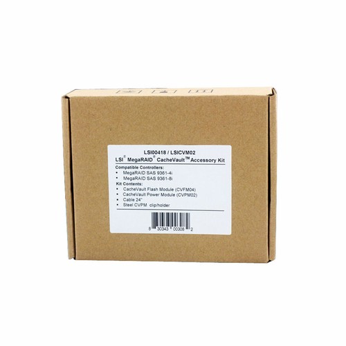 NEW LSI LSICVM02 LSI00418 8GB CacheVault Accessory Kit for 9361-8i 2GB ...