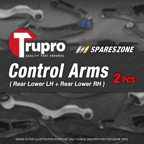 2 Pcs Rear Trupro Lower Control Arms LH+RH for Mercedes Benz 204 Series ...