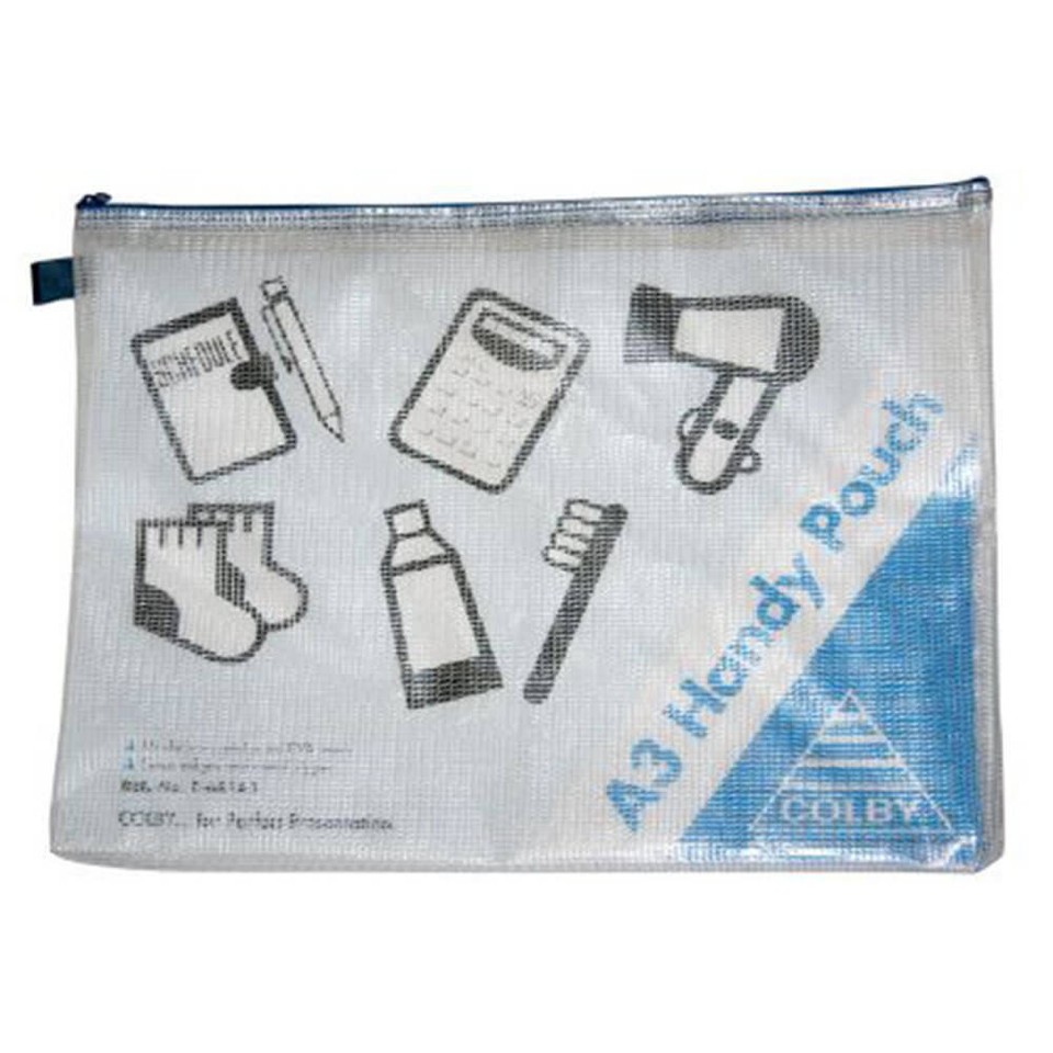 Bolsas prácticas con cremallera de malla resistente al agua Colby, lazo ...