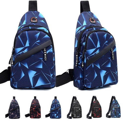 Travel Pack Shoulder Sling Backpack Outdoor Cross Body Bag Handbags Men ...