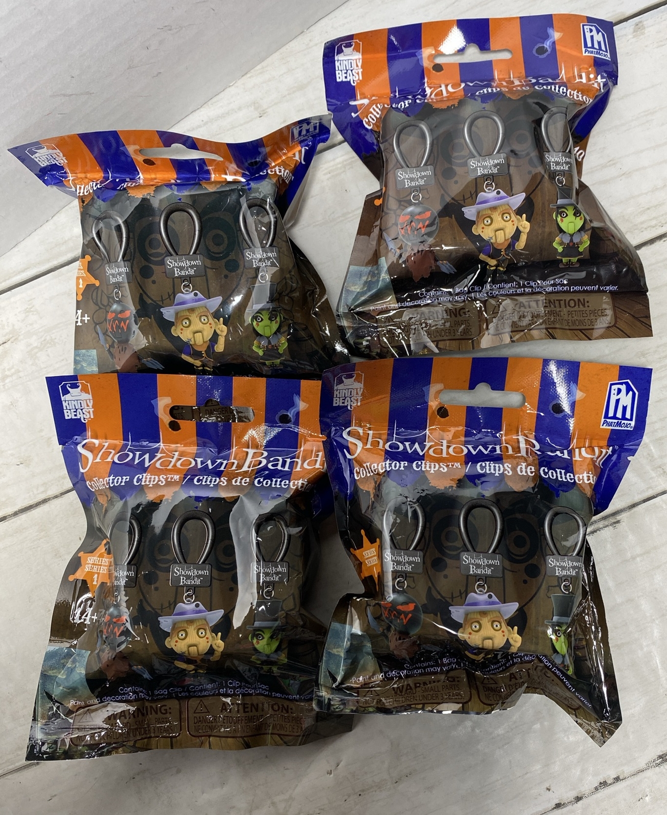 Showdown Bandit Collector Clips Mystery Pack PhatMojo Kindly Beast 4 ...