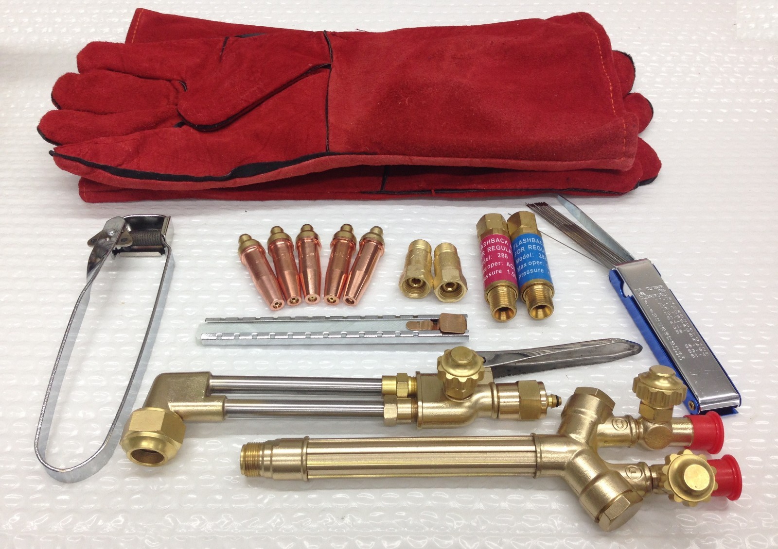 VICTOR TYPE 100FC CUTTING TORCH W/ CUTTING ATTACHMENT-PROPANE KIT ...