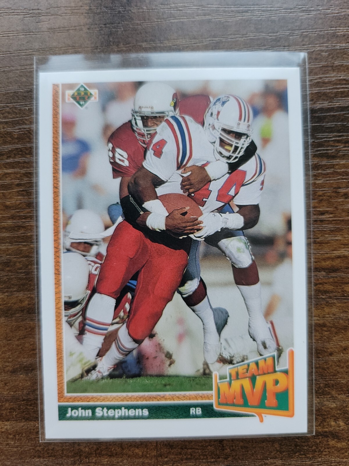 1991 Upper Deck #467 John Stephens - MVP New England Patriots - NFL - Fresh Pull | eBay