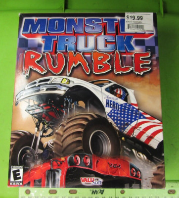 Monster Truck Rumble PC Game New Sealed Big Retail Box Win 95/98/Me ...