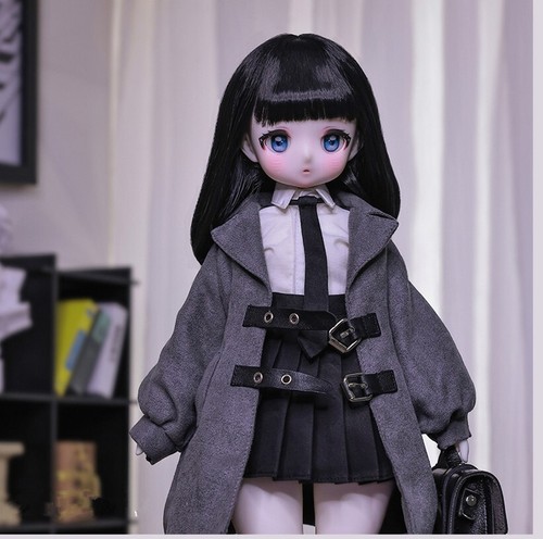 Full Set 1/4 BJD MSD Doll Anime Face Girl Doll Nelly Ball-Jointed Doll ...