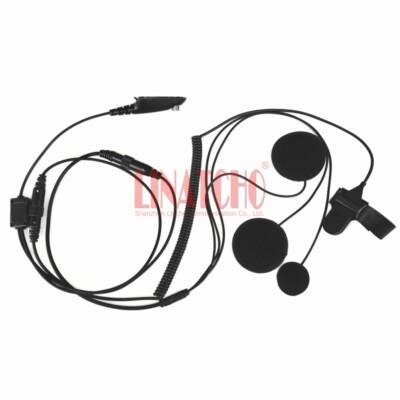 Finger PTT For Motorola PRO5350 PRO5450 GP328 338 Two Way Radio Headset ...