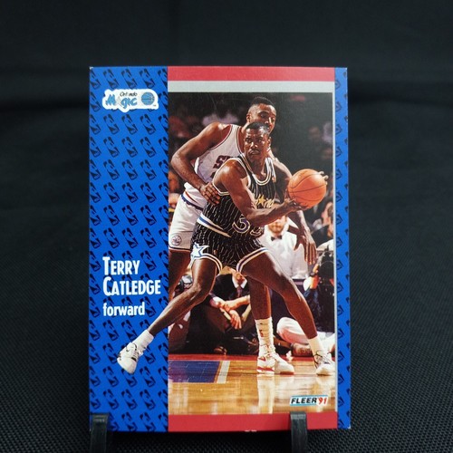 1991-92 Fleer Terry Catledge Basketball Cards #144 Orlando Magic (1B64 ...