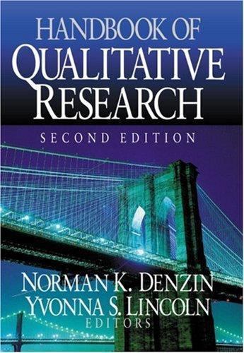 Handbook of Qualitative Research 9780761915126| eBay