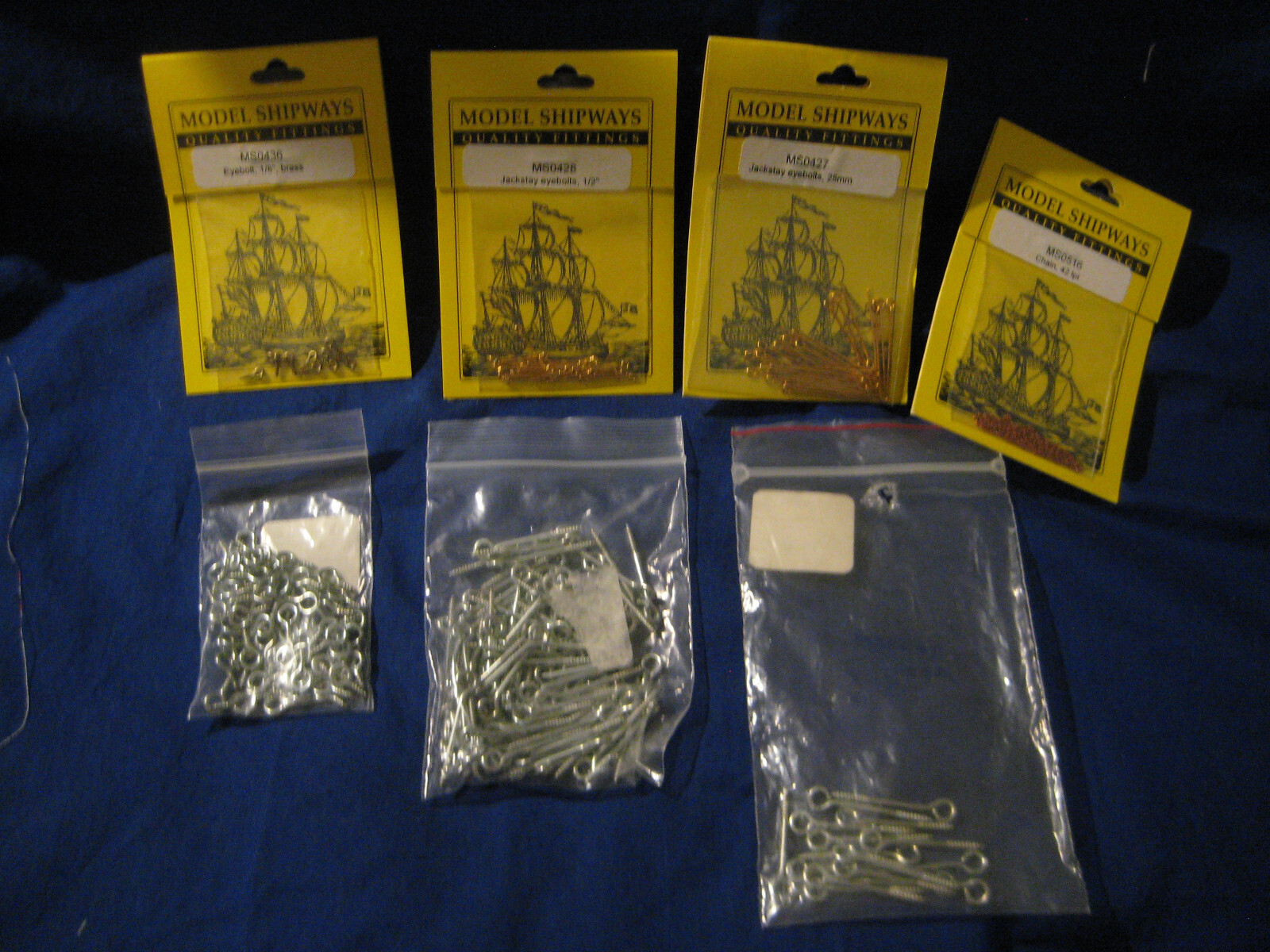 Lot of 7 Model Shipways Fittings - for Shipbuilding variety | eBay