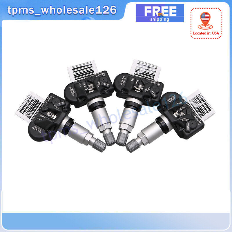 4PCS TPMS Tire Pressure Sensors 68487472AB For 2019-2021 Dodge ...