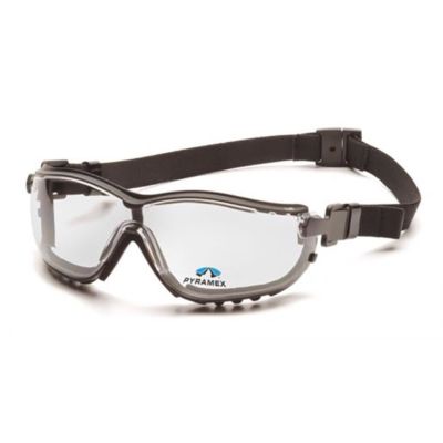Pyramex V2G Bifocal Safety Glasses/Goggle Clear Lens Multiple Diopters ...
