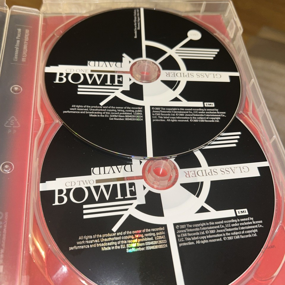 David Bowie Glass Spider DVD & 2 CD Edition - Live At Montreal And ...
