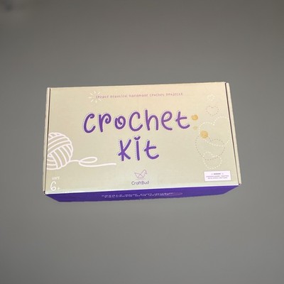 Craftbud Beginner Crochet Set 44 Piece New "Other" 20 Yarns 10 Hooks ...