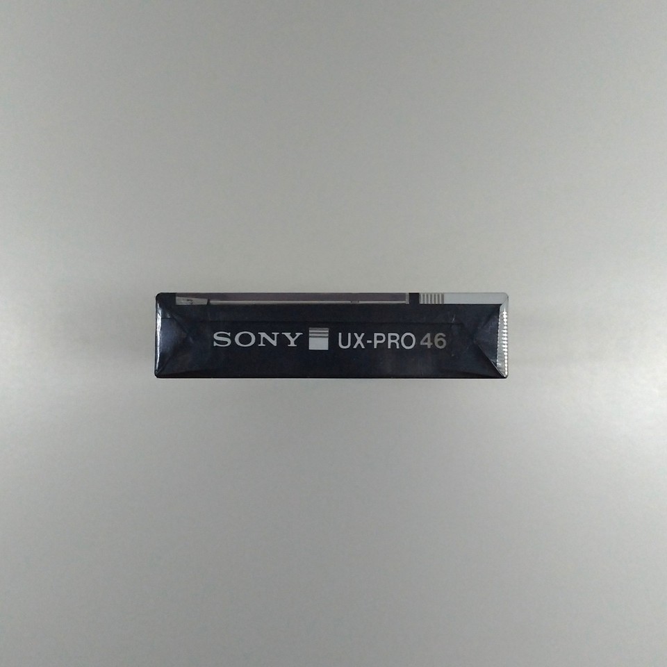 SONY UX-PRO 46 (High Position TYPE II) Blank Audio Cassette Tape 1986 ...