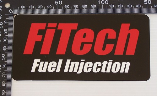GENUINE FITECH FUEL INJECTION RACING SPONSOR SOUVENIR CAR BUMPER ...