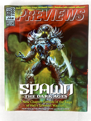 Previews Magazine Vol IX, #1 (January, 1999) SPAWN COVER | eBay