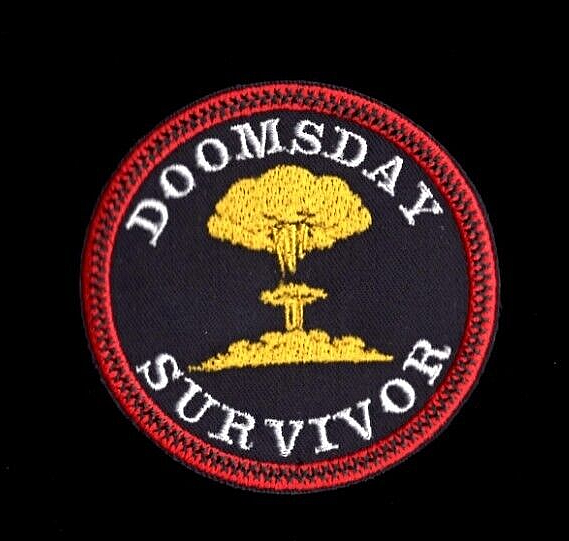 Doomsday Survivor Patch Iron On Patch Apocalypse Prepper Patch | eBay