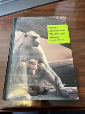 Walker's Mammals of the World by Ronald M. Nowak (1991, Hardcover ...