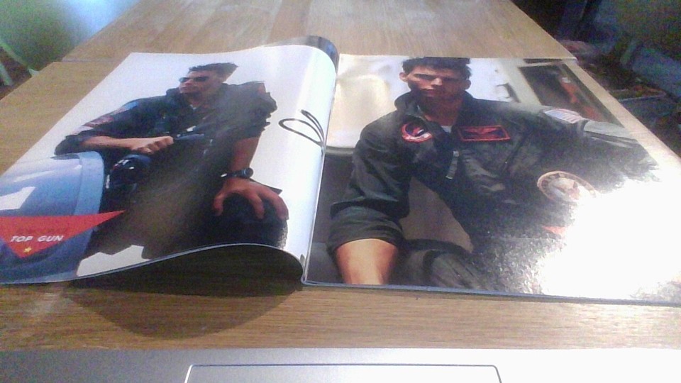 FILM REVIEW 1986 TOM CRUISE TOP GUN MADONNA JAMES DEAN ROB LOWE MICKEY ...