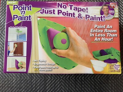 Point 'n Paint As Seen on TV Speedy Quick Home Painting System DIY New ...