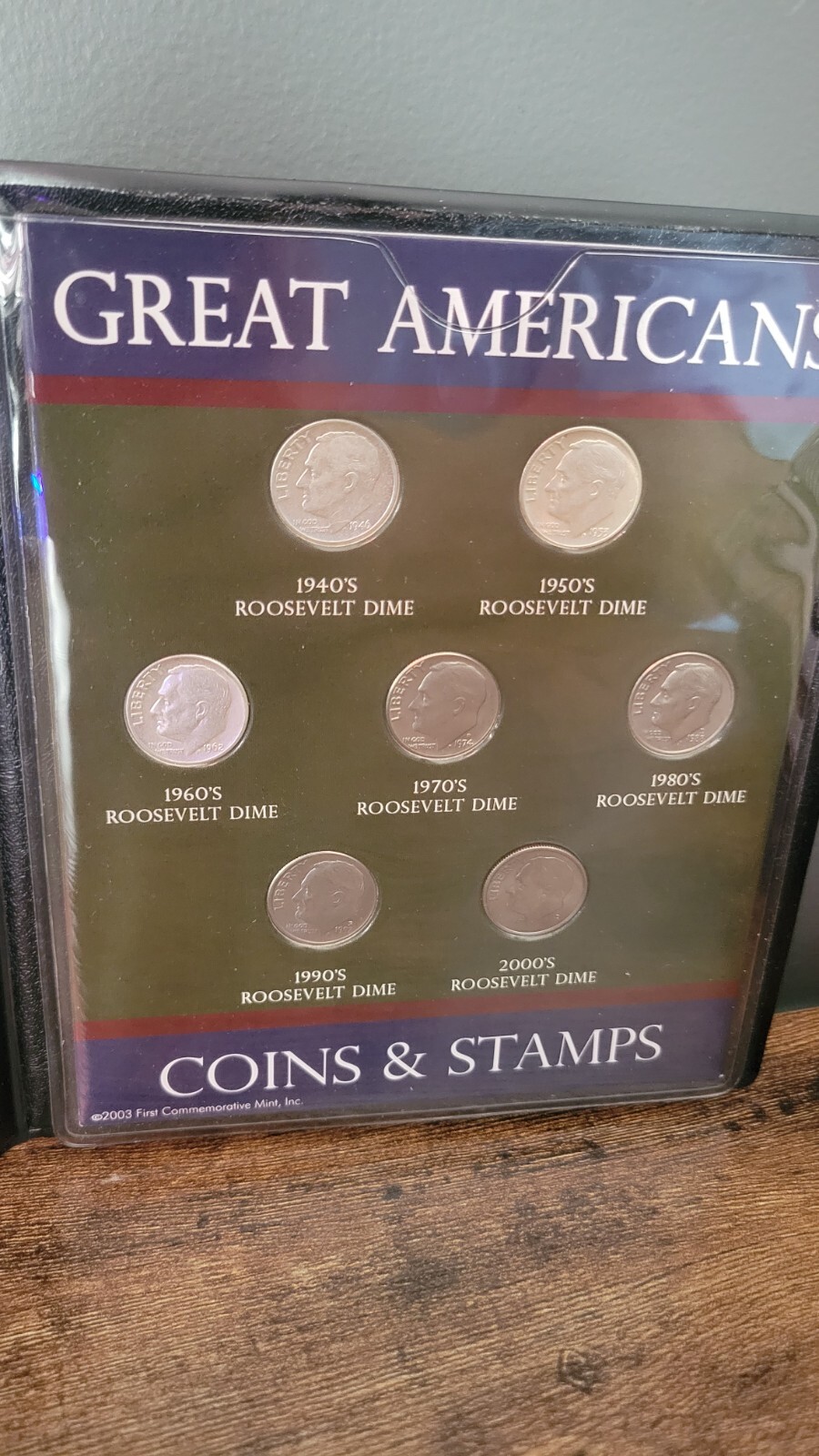 First Commemorative Mint Great Americans Franklin D. Roosevelt ...