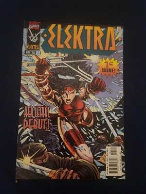Elektra (1996 series) #1 Variant in Very Fine + condition. Marvel ...