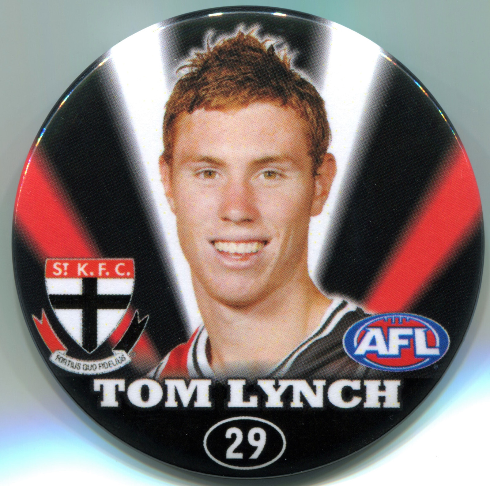 2009 Player Badge Tom Lynch (St Kilda) | eBay