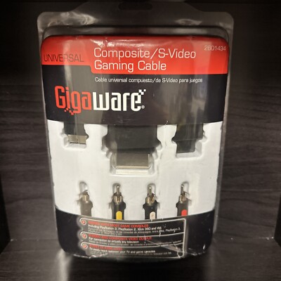 Universal Component Cable for PS2/PS3/XBox360/Wii New by Gigaware 26 ...