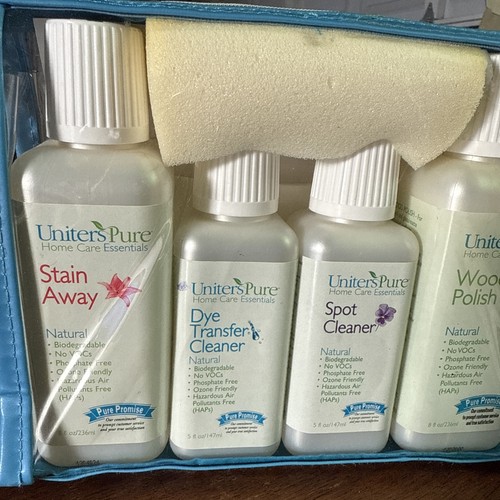 UNITERS PURE HOME CARE ESSENTIALS FURNITURE CLEANER STAIN REMOVER KIT ...