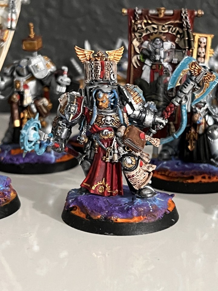 MASSIVE 40k grey knights army painted with primaris blade guard ...