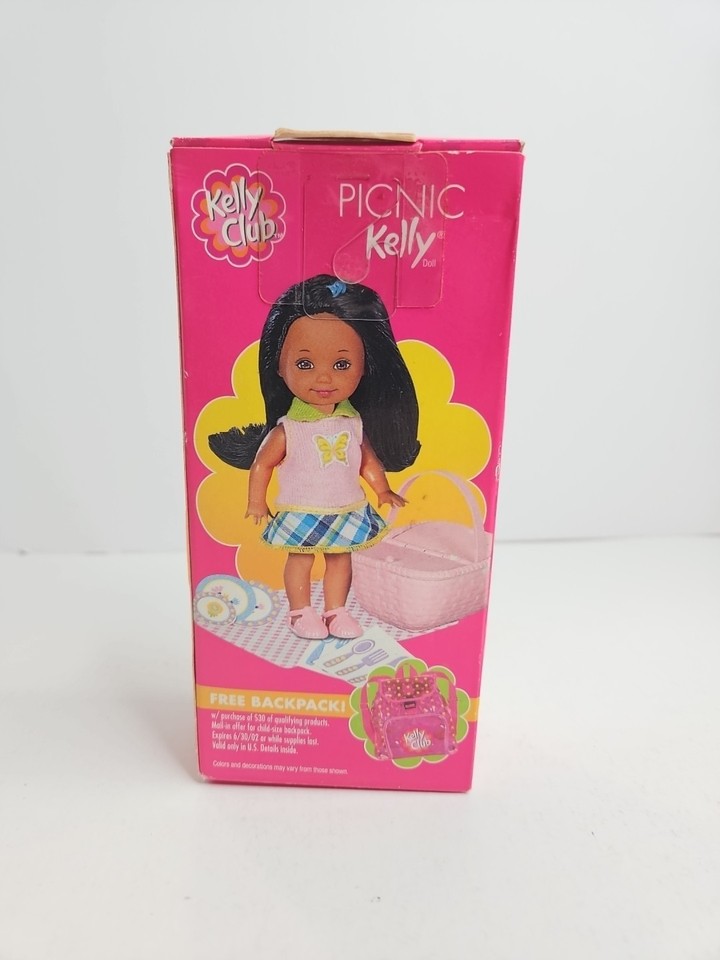 NRFB 2001 Kelly African American Friend PICNIC KELLY MATTEL #17324 ...
