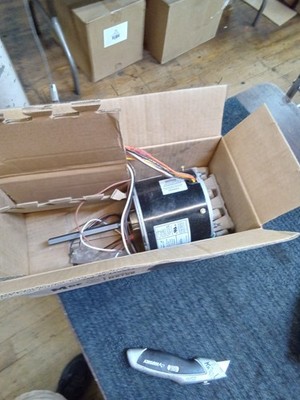 First Choice Condenser Fan Motor 1 Ph 1/3-1/6 HP 1075 RPM 208-230V 48Y ...
