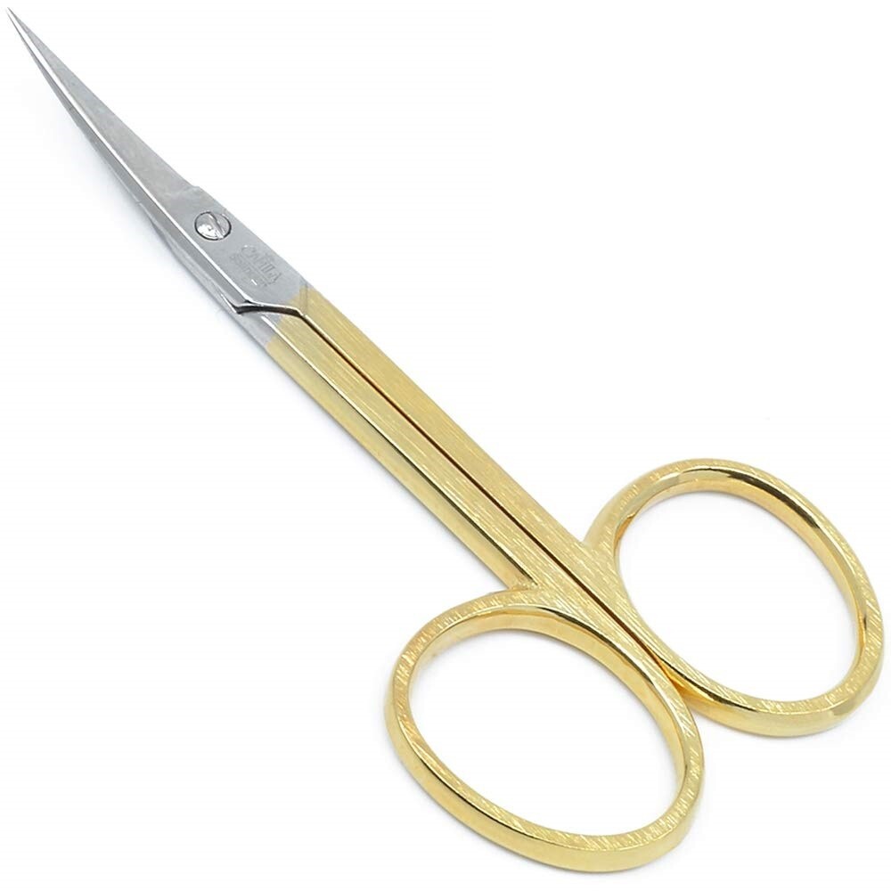 Camila Solingen CS05 Sharp Curved Manicure Pedicure Scissors | eBay