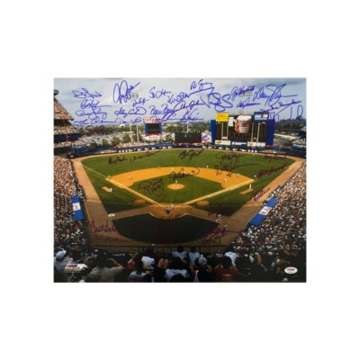 New York Mets Greats Autographed 16x20 Photo (42 Signatures) - PSA/DNA ...