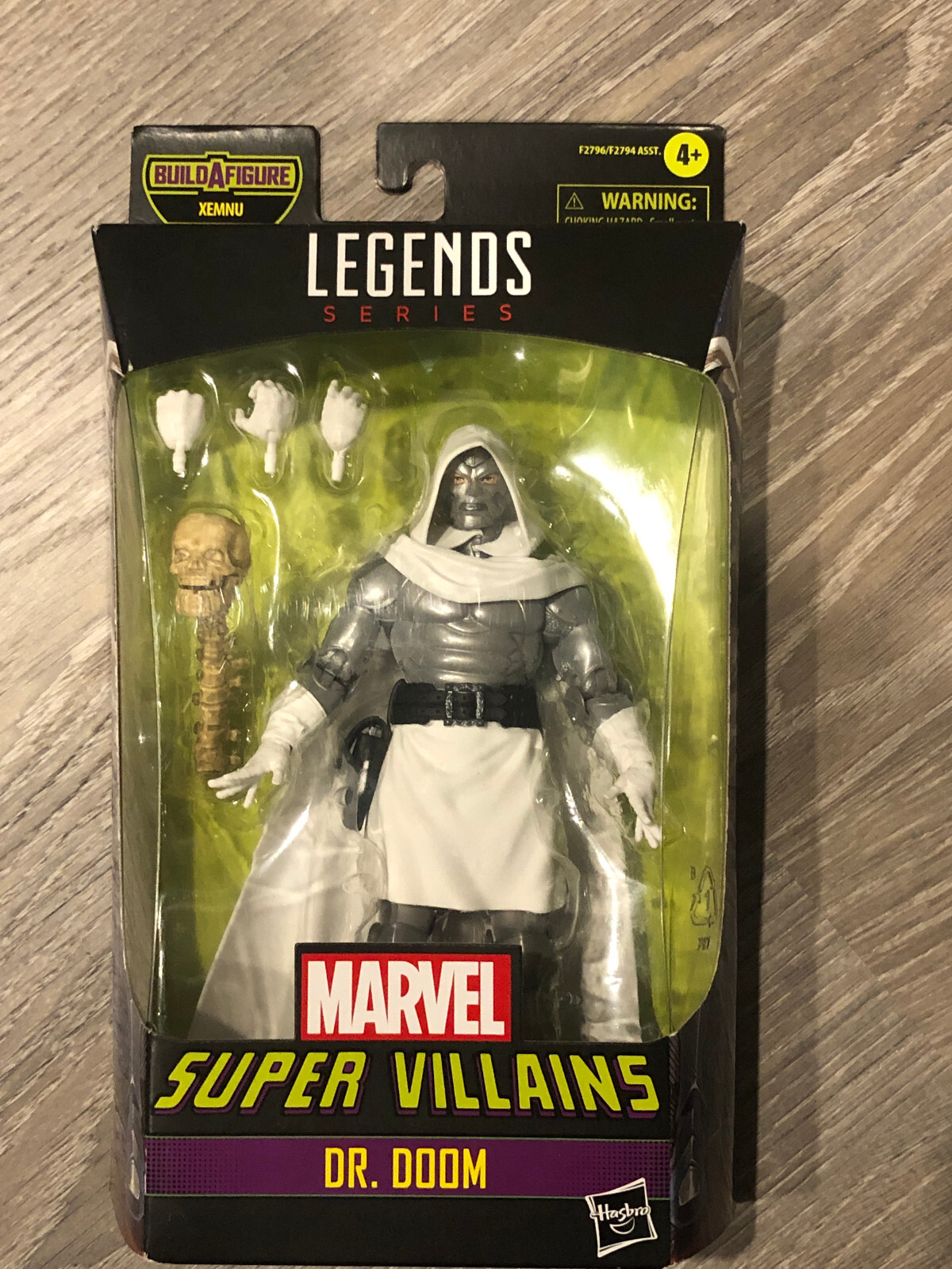 MARVEL LEGENDS 2021 DOCTOR DOOM (WHITE) XEMNU WAVE SUPER VILLAINS | eBay