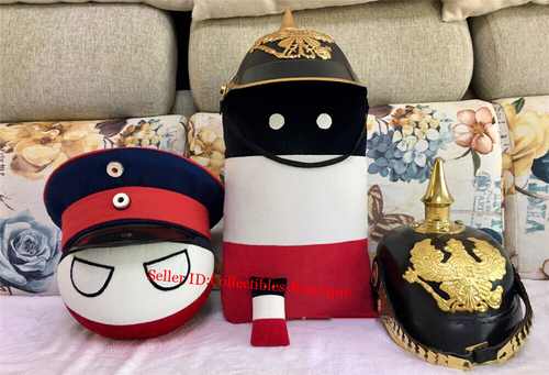 Polandball Countryball Dango Cushion Plush Doll Germany Ball PIllows ...