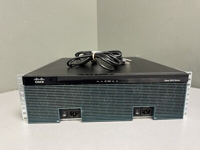 Cisco 3925 Integrated Services Router C3900-SPE200/K9 w/ VWIC3-2MFT-T1 ...